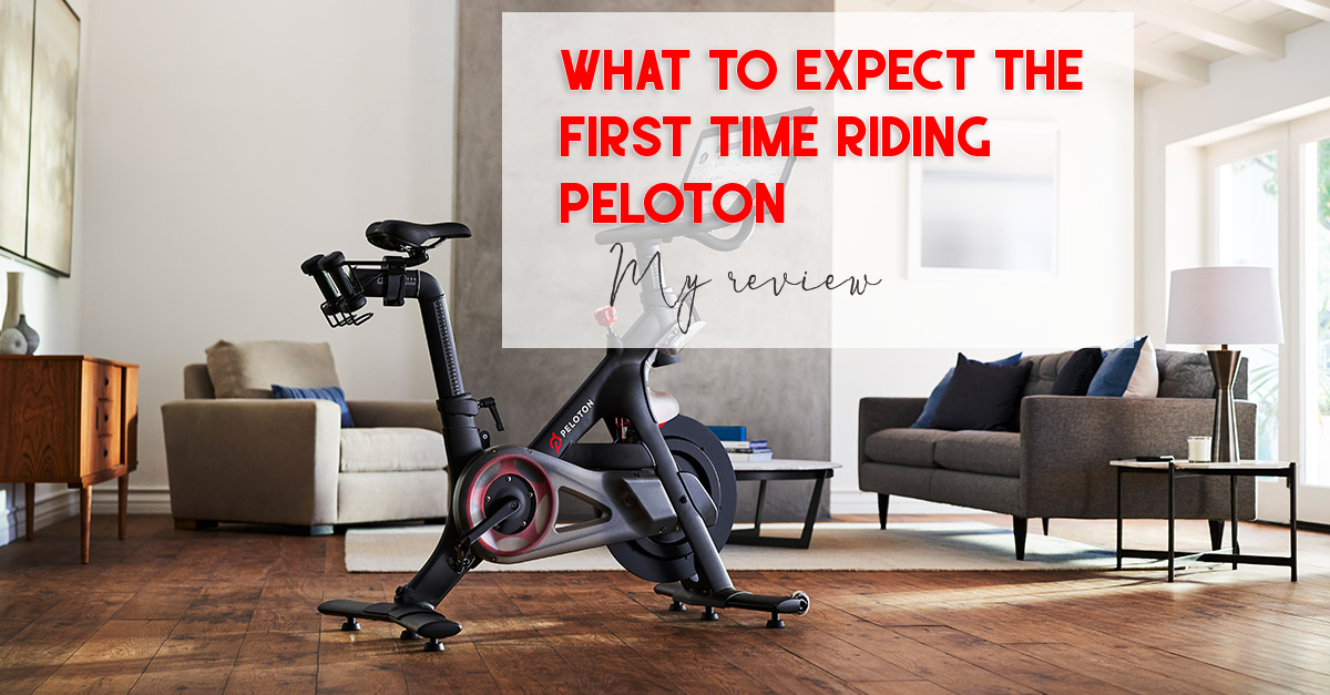 What to Expect the First Time Riding Peloton - My Review - Moore Balanced